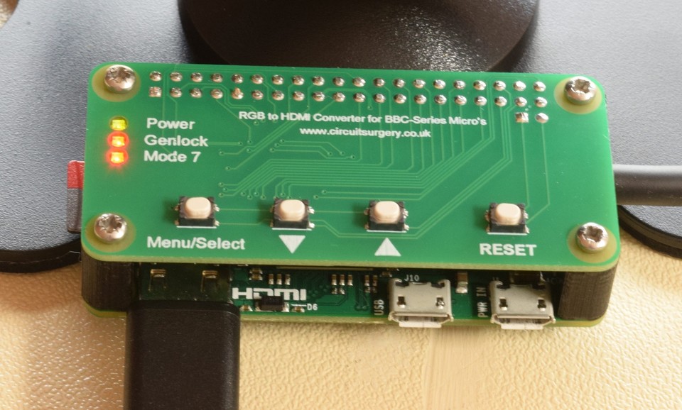 RGB to HDMI Adapter, Assembled & Complete, for Acorn BBC Microcomputer ...