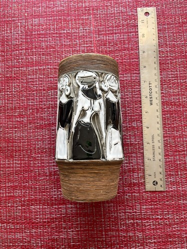 Raymor Italy Figural Ceramic Vase 0621 7 1/4" Tall | eBay