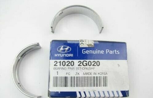 GENUINE BRAND NEW KIA SPORTAGE 2010-2013 BEARING PAIR SET-CRANK SHAFT ...
