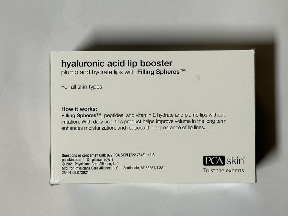 PCA SKIN Lip Plumper Serum, Hyaluronic Acid Lip Booster EXP 11/26 0 ...
