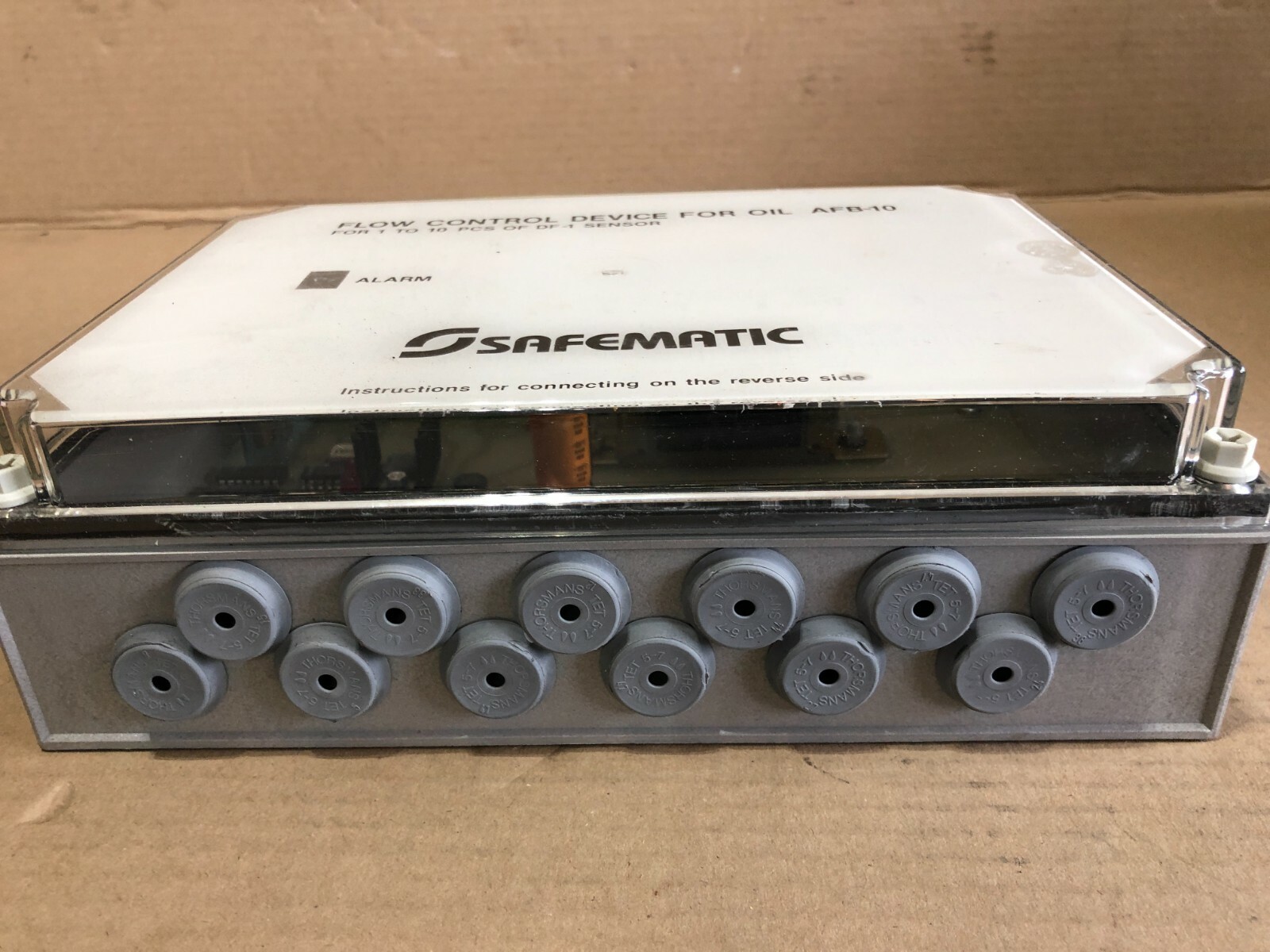 Safematic, Flow Control Device For Oil, AFB-10 | eBay