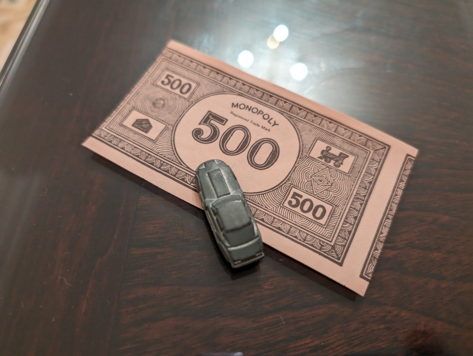 Unique $500 Note Misprinted Monopoly Money Cash Vintage 1972 ...