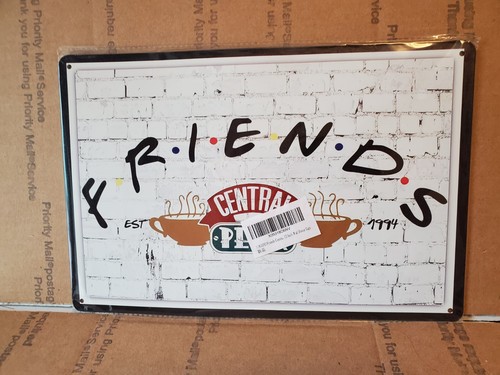 Friends Central Perk 8x11 Tin Sign | eBay