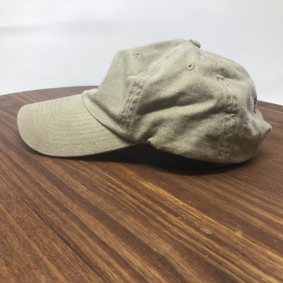 Twomey Seeds Grain Storage Beige Logo Embroidered Hat Cap Strap Back ...