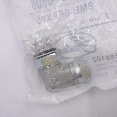 Gates 8MB-6FPX90, G60289-0806 Hydraulic Hose Adapter Fitting Elbow 90 ...