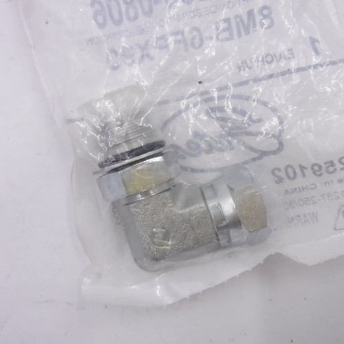 Gates 8MB-6FPX90, G60289-0806 Hydraulic Hose Adapter Fitting Elbow 90 ...