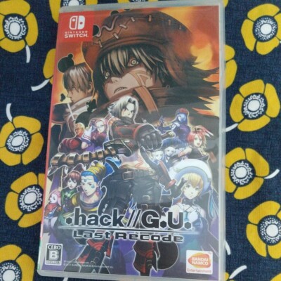 USED .hack G.U. Last Recode Nintendo Switch Game Japan | eBay
