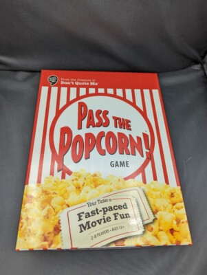 Pass The Popcorn Game Movie Trivia Game complete no missing parts | eBay