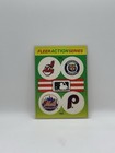 1991 Fleer Baseball Team Logo Stickers Card -- Indians Tigers Mets ...