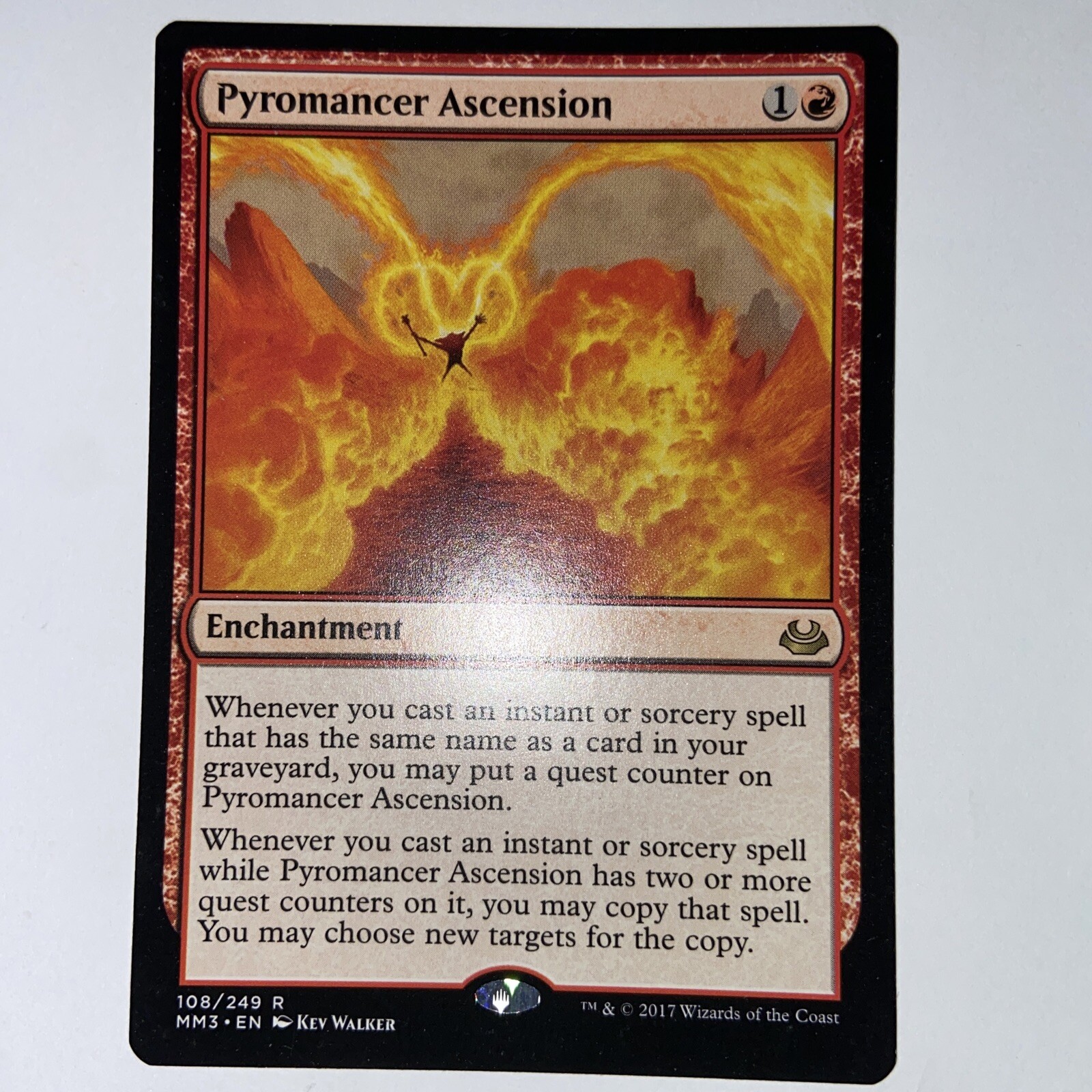 MTG Pyromancer Ascension Modern Masters 2017 108/249 Regular Rare | eBay
