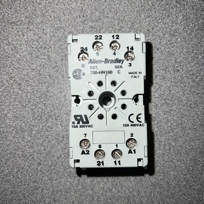Allen Bradley 700-HN100 Relay Base 8 Pin Socket 700HN100 Ser C | eBay