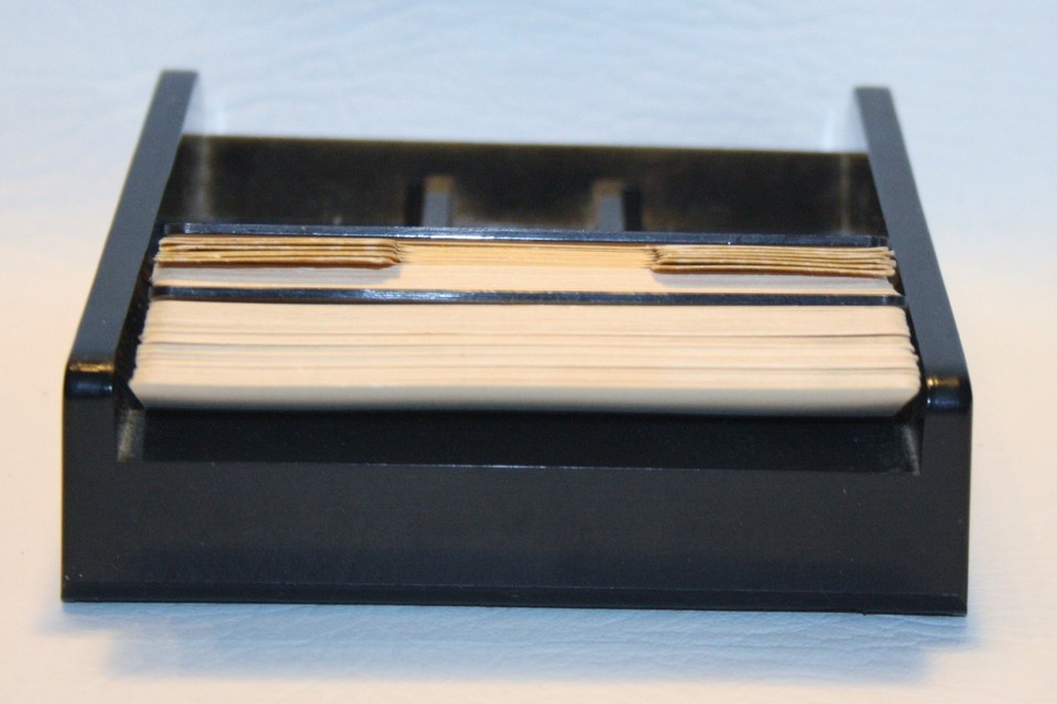 Park Sherman Vintage Phone Address File Rolodex | eBay