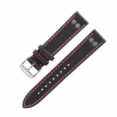 Laco Pilot Strap Black Handmade 18 MM without Buckle Genuine New | eBay ...