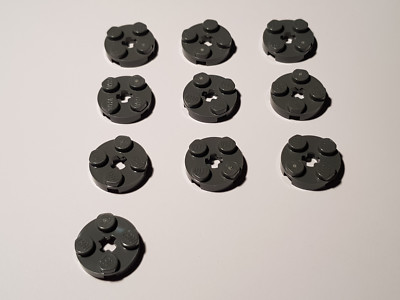 LEGO® 10 x 4032 Platte 2 x 2 neu dunkelgrau - Kreuzloch 4211042 (GB) | eBay