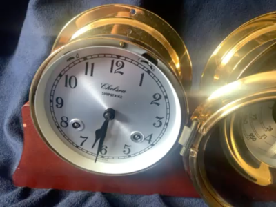 Ships Bell Clock Clocks And Barometers Chelsea Clock