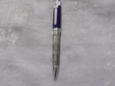 Masonic Freemasonry Ballpoint Pen Square Compass Shrine Eye Write ...