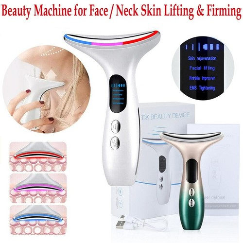 Facial Skin Tightening Device Reduce Wrinkles LED Photon Therapy Beauty ...