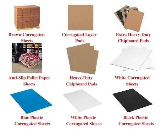 Chipboard Slip Sheets