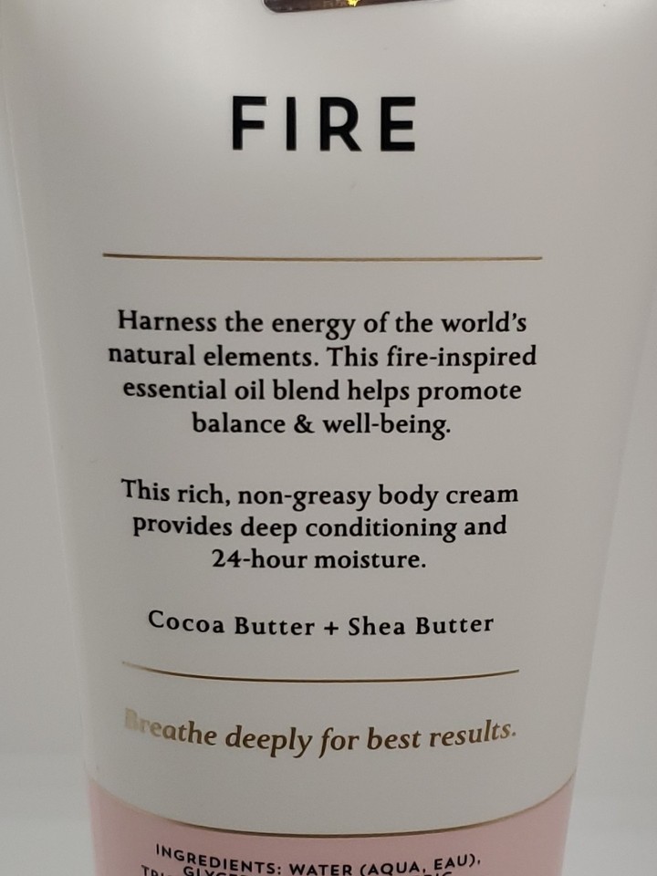 FIRE~Bath & Body Works Moisturizing Body Cream Patchouli Sandalwood ...