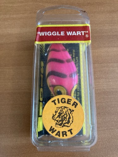 RARE Pre Rapala Storm Wiggle Wart V 19 PINK BENGAL TIGER Red Label ...