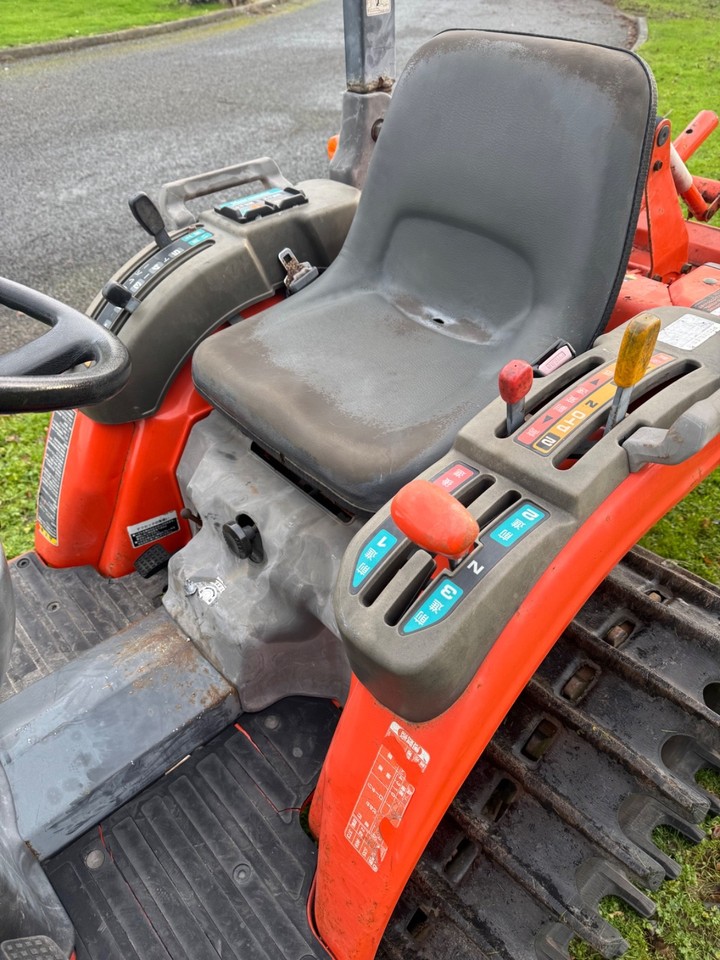 Kubota Compact tractor GB14, Diesel, Half Track, rotovator, 4WD | eBay UK