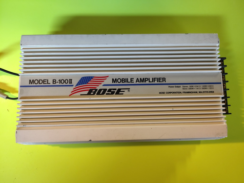 Bose/Zapco B100-II 2 Channel Amplifier | eBay