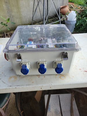 Weatherproof Electrical Power Distribution Spider Box 400V/230V VG | eBay