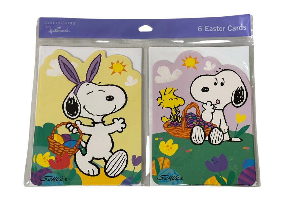 12 Hallmark Snoopy Easter Cards With Envelopes #116 NEW | eBay