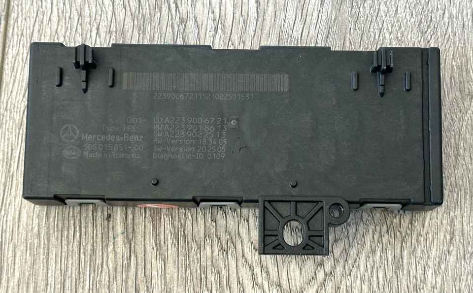 2021 2022 MERCEDES S550 S580 TRUNK CLOSING CONTROL UNIT, 2239006721 ...