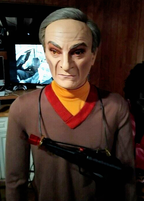 LOST IN SPACE DOCTOR DR SMITH FIGURE LIFE REPLICA BUST PROP DOLL RAY ...