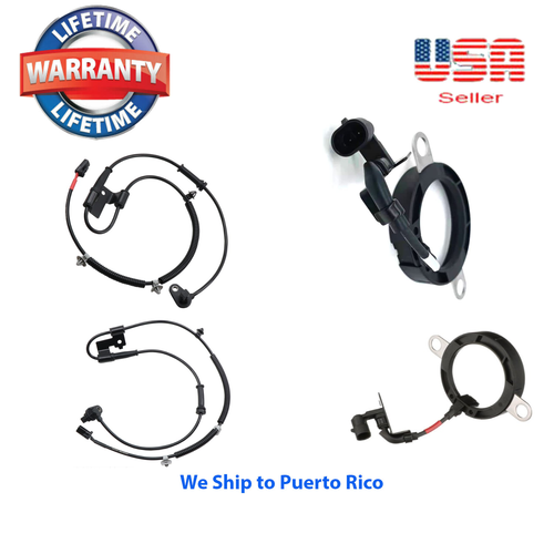 4 ABS Speed Sensor Front Rear Right & Left Fit Kia Sorento 2011-2012 ...