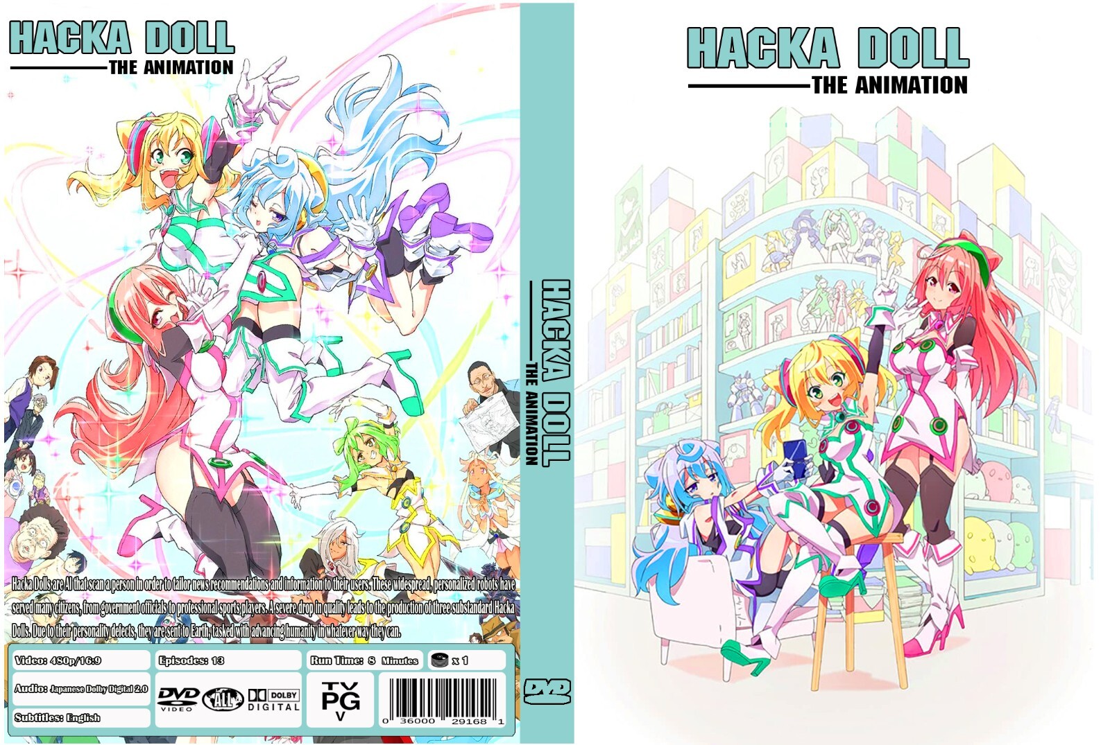 Hacka Doll The Animation Complete Anime Series Episodes 1-13 | eBay