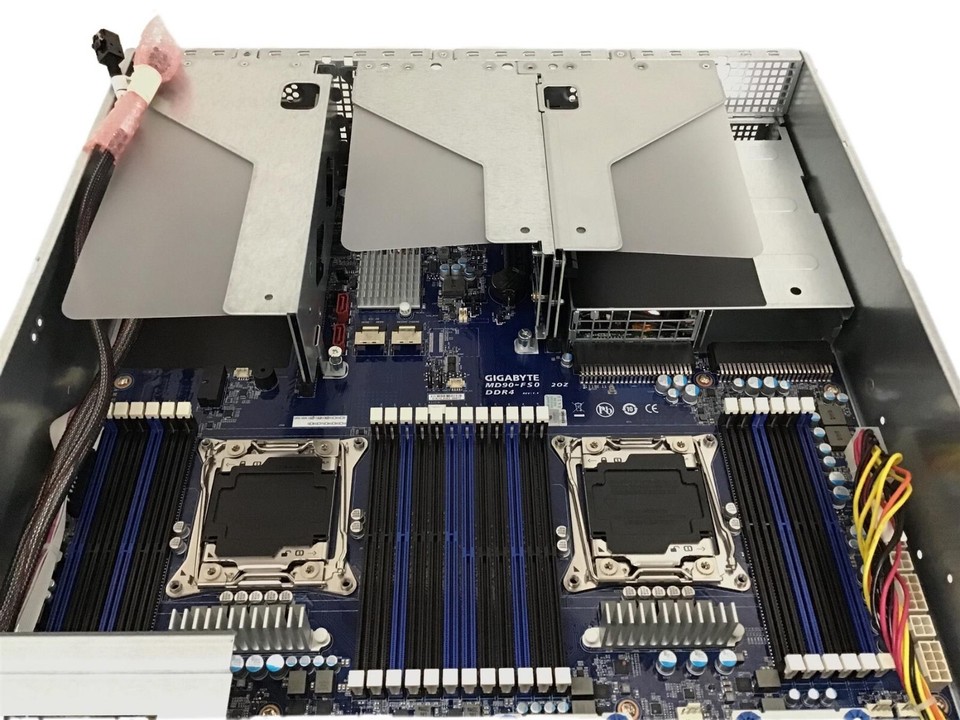 New Server 2U 24 Bay SAS3 SFF Gigabyte R280-F20 2x Xeon 12 Core 64GB ...