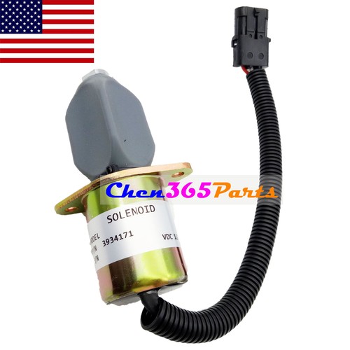 Fuel Stop Shut Off Solenoid 3934171 SA-4754-12 12V For Cummins 5.9L | eBay
