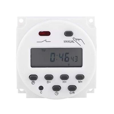 Timer 24V Digitale, LCD Digitale Settimanale Programmabile Interruttore (U7g) | eBay