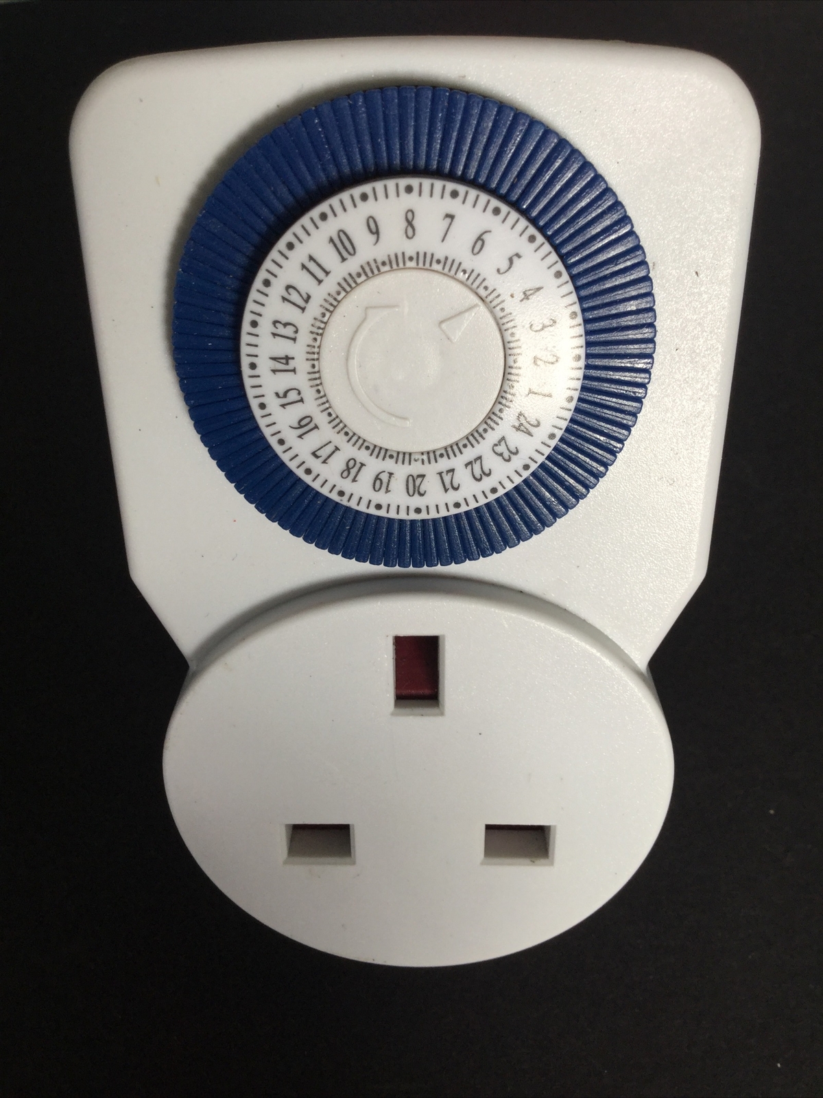 2 x Masterplug Diall 24 Hour Mechanical Timer - TM24S(TE-9A) Segment ...