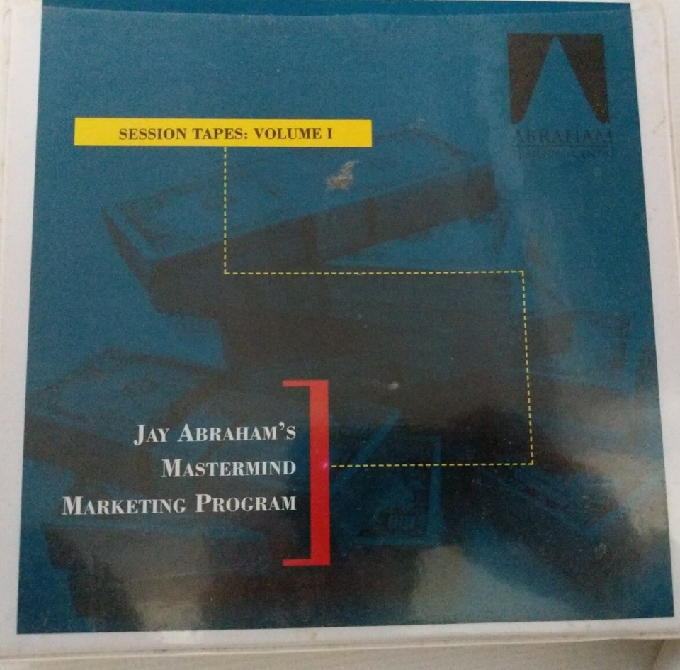 Jay Abraham Mastermind Marketing Program Seminar Audio cassettes Sept ...