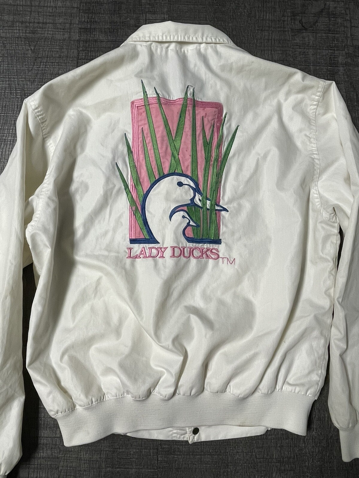 Vintage Pla-Jac Dunbrooke Jacket Custom Lady Ducks S… - Gem