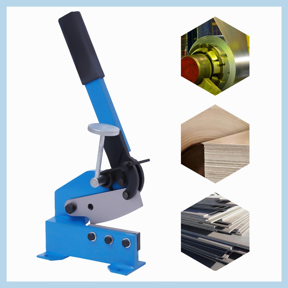 Hand Lever Shear Cutting Tool 125mm Metal Sheet Guillotine Shear ...