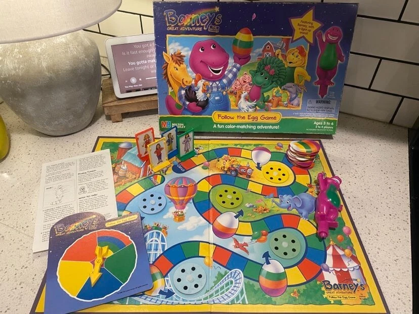 Barney Great Adventure Egg Toy