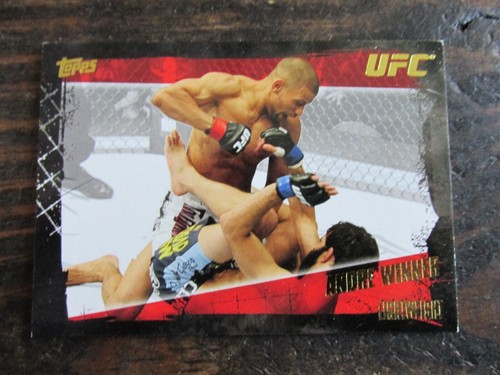 2010 Topps UFC ANDRE WINNER GOLD MMA Fighting Card # 115 | eBay