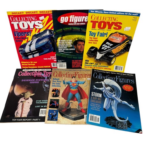 Lot Of 6 Action Figure Collecting Magazines Go Figure Collecting Toys ...