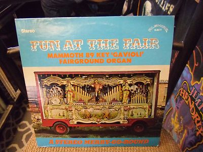 Fun at the Fair - Mammoth 89 Key Gavioli Fairground Organ LP Alshire ...