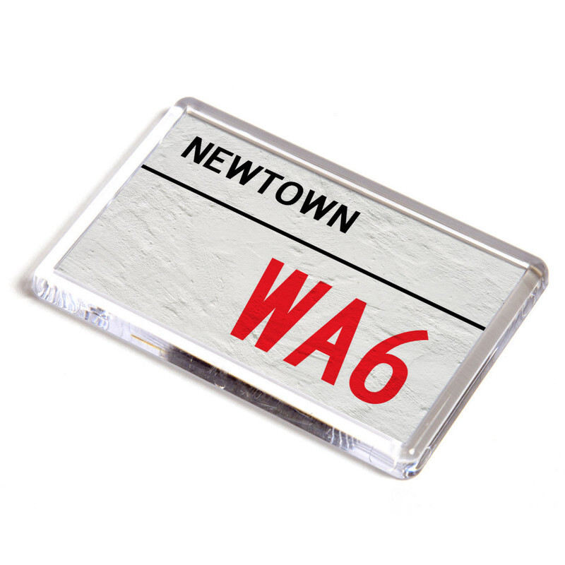 FRIDGE MAGNET - Newtown WA6 - UK Postcode | eBay