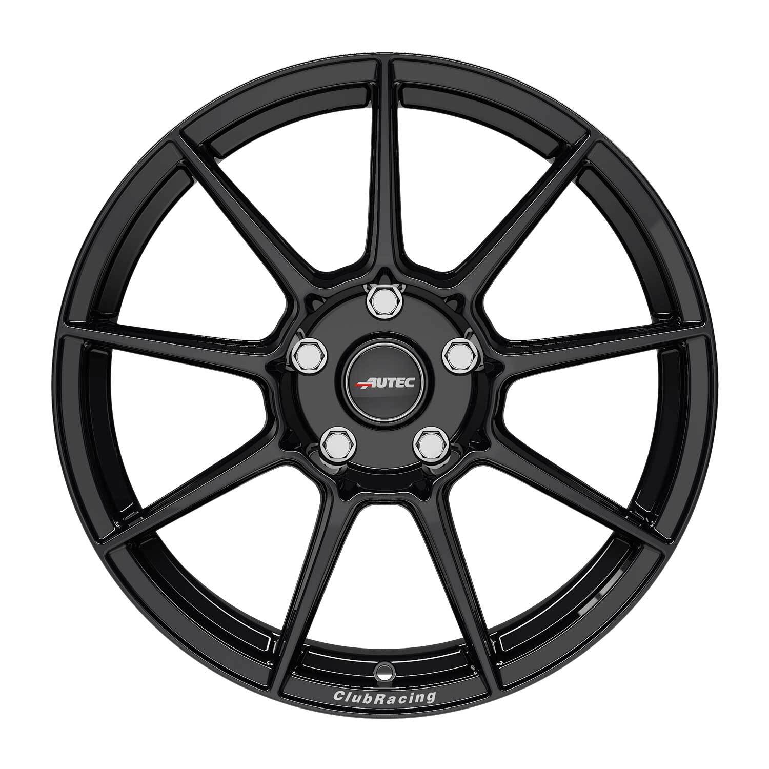 4 Autec CLUBRACING Winter Felgen 7,5x17 4x100 SW für Kia Picanto Rio ...