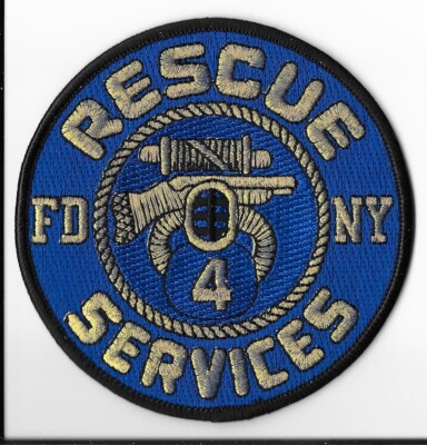 New York Fire Department (FDNY) Rescue Services 4 Patch V1 | eBay