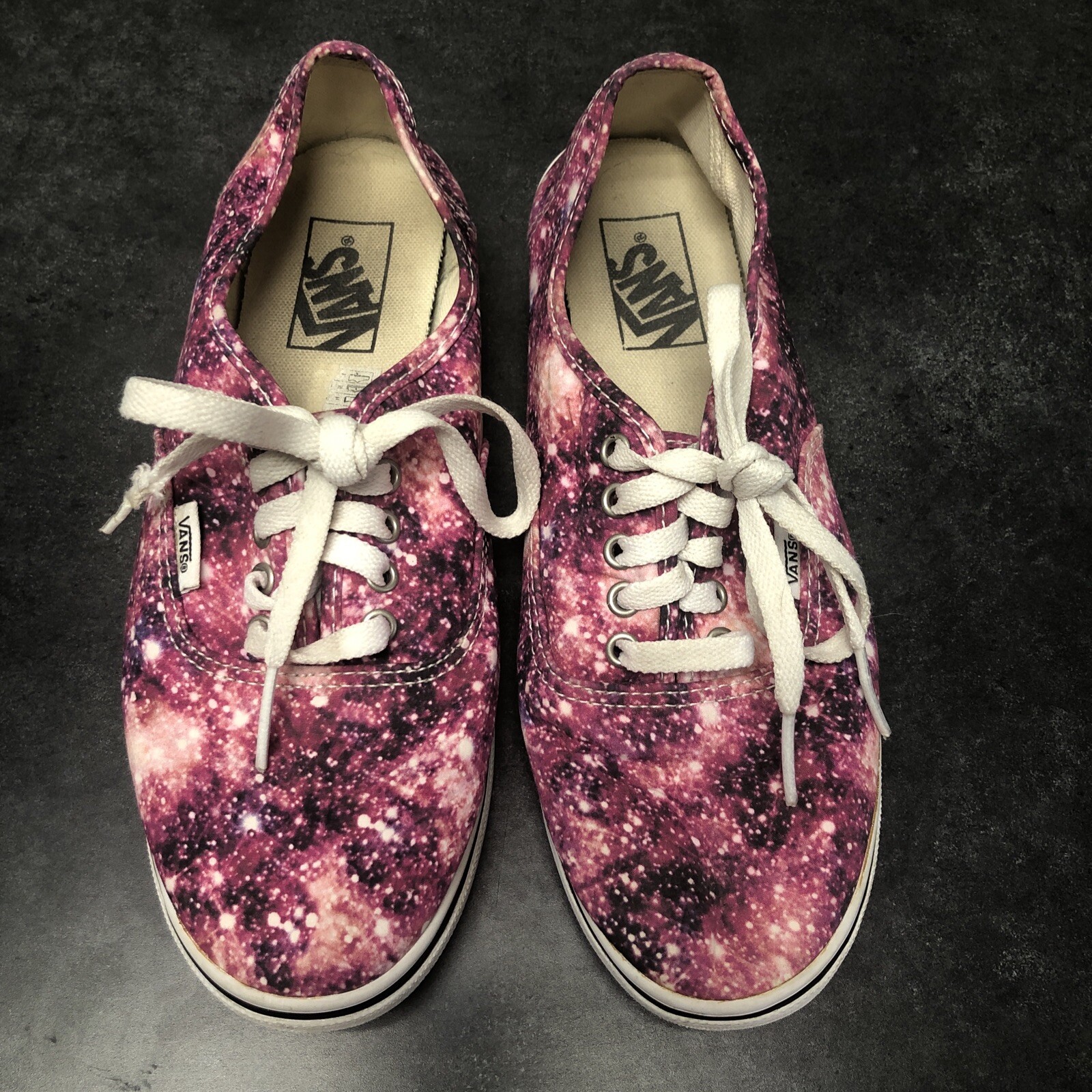 Vans Pink Space Stars Cosmic Cloud Shoes Sneakers Gal… - Gem