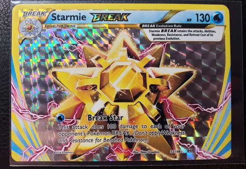 Starmie Break FA 32/108 LP Pokémon Evolutions Series | eBay