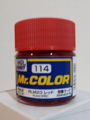 Gunze Sangyo Mr Color acrylic paint C-114, RLM 2 Red 10ml. | eBay
