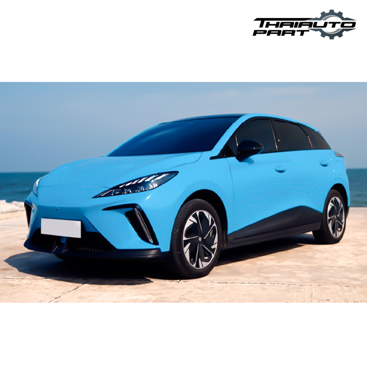 4PCs Black Windshield Weather Rain Visor Sun Guard For MG4 EV EH32 X ...